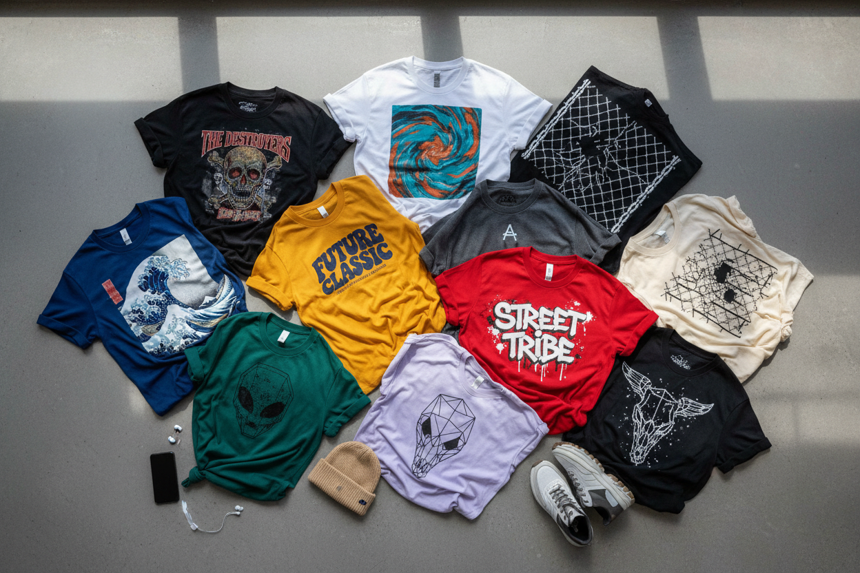Top 10 Graphic Tees Every Streetwear Fan Should Own – Vasthr